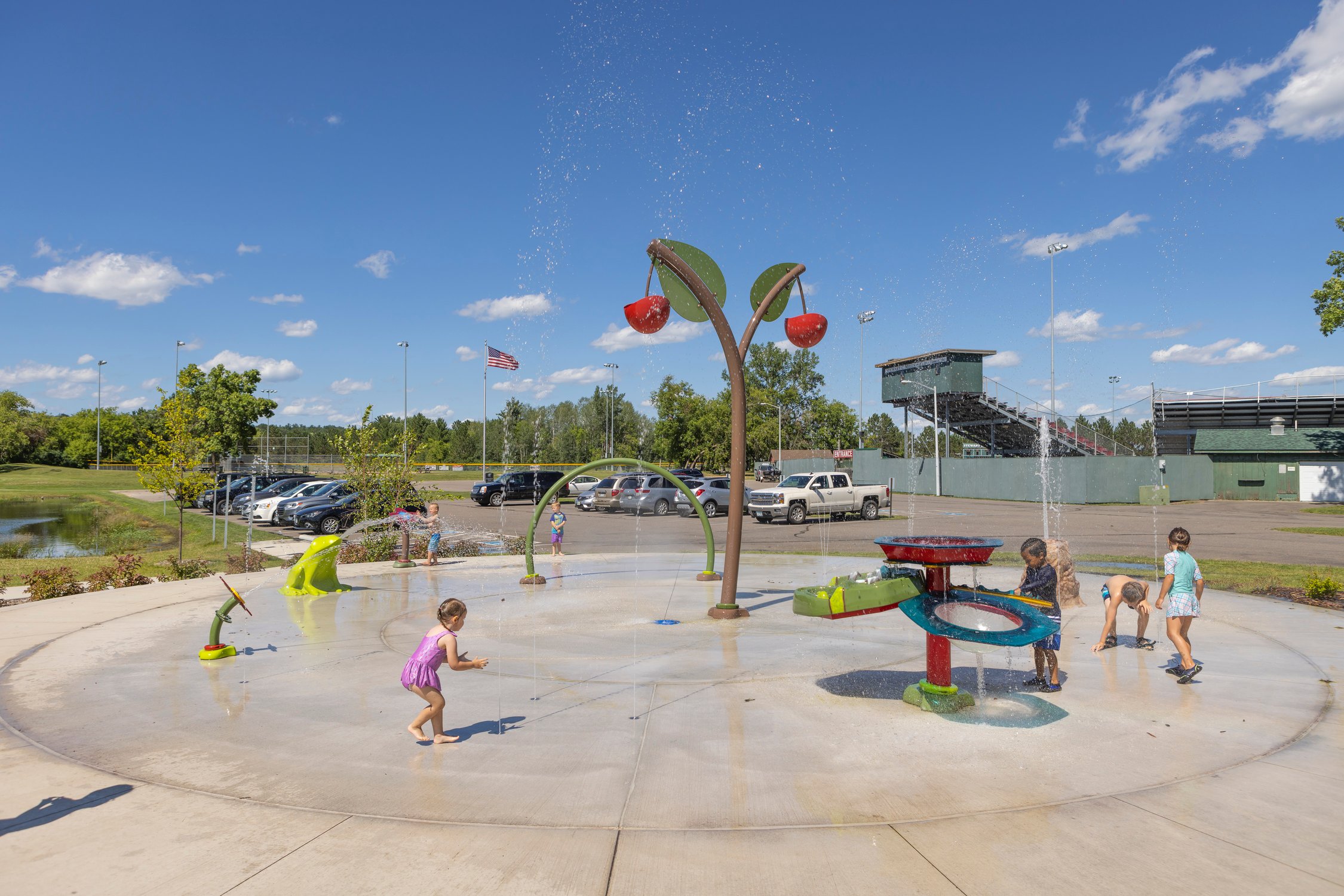 Brainerd-Memorial Park Splash Pad